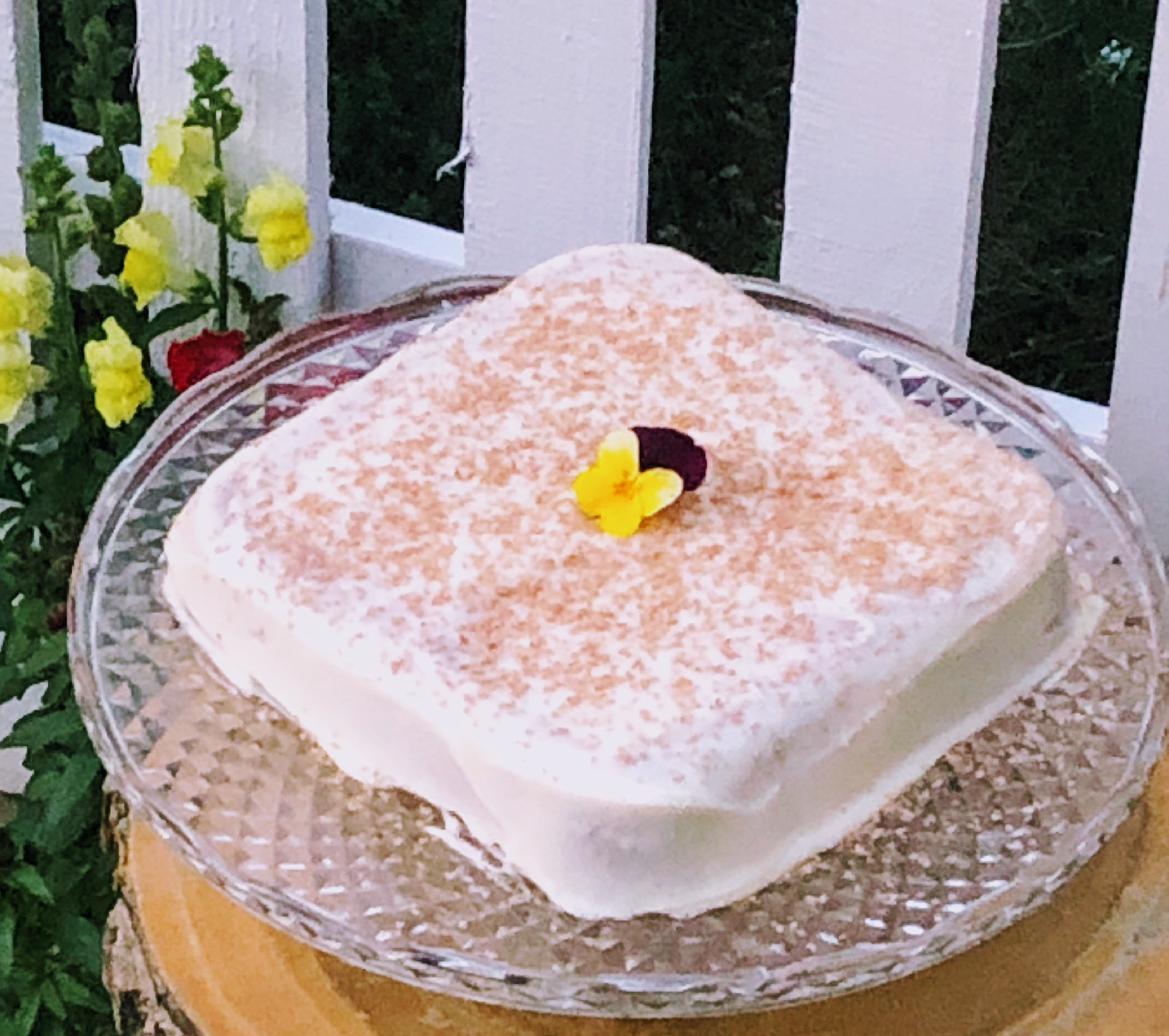 finished-one-egg-cake -The Homestead Blog